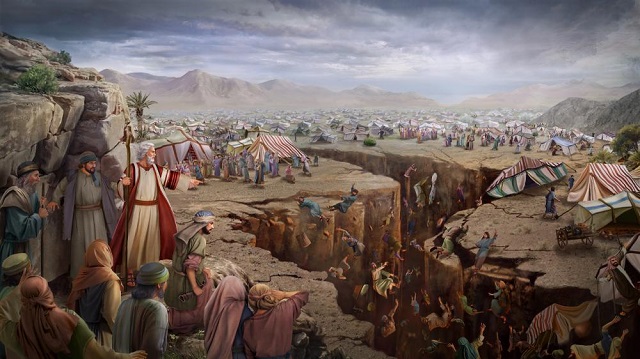 【Bible Storie】Numbers 16 – Korah, Dathan, and Abiram and 250 Leaders