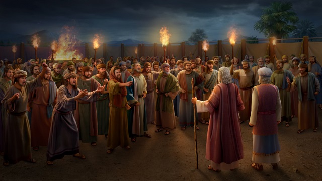 【Bible Storie】Numbers 16 – Korah, Dathan, and Abiram and 250 Leaders