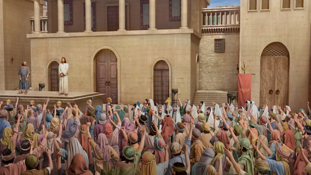 【Bible Storie】The Public Trial of Jesus by Pilate